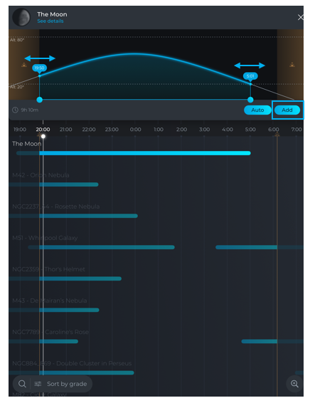 Tutorial of the "planning night plan" function – サイトロンジャパン/Vaonis Asia ...
